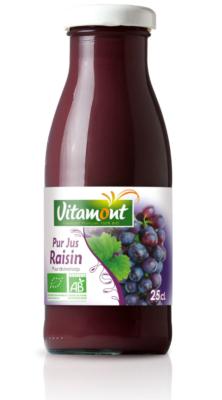 Bouteille de Jus de Raisin Bio 25 Cl | Sirops & Jus de Fruits ...