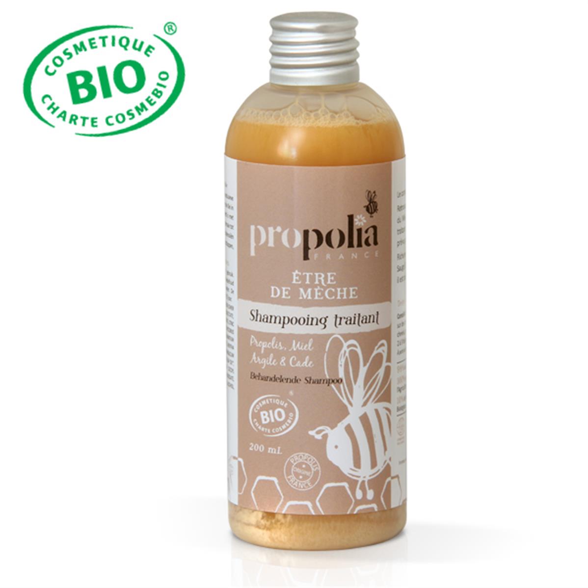 Shampooing traitant à la propolis bio sans sls Propolia - La Ruche des ...